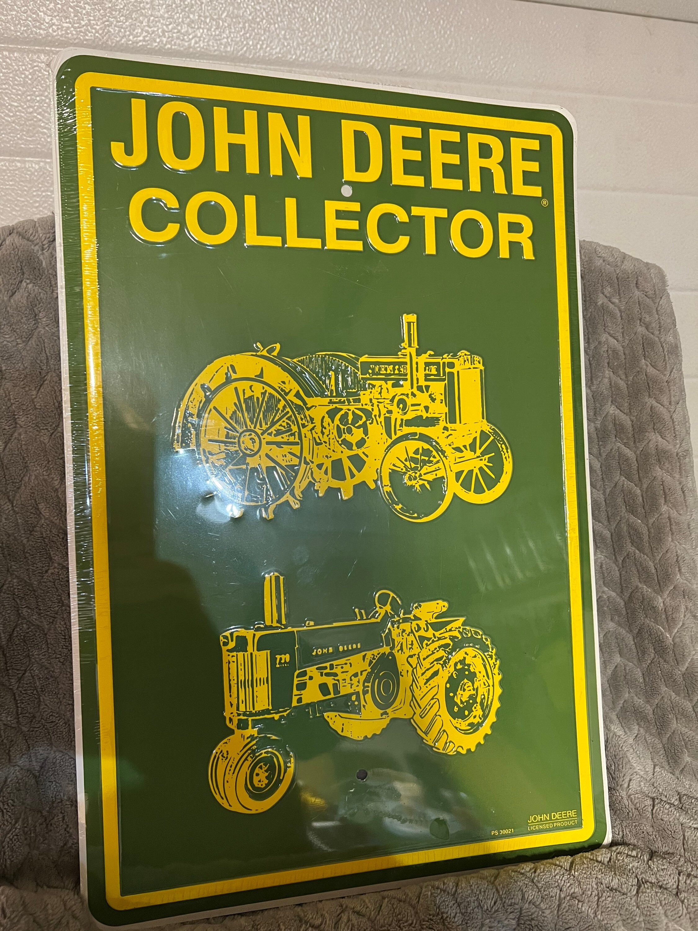 John Deere Collector Sign Free Shipping - Etsy