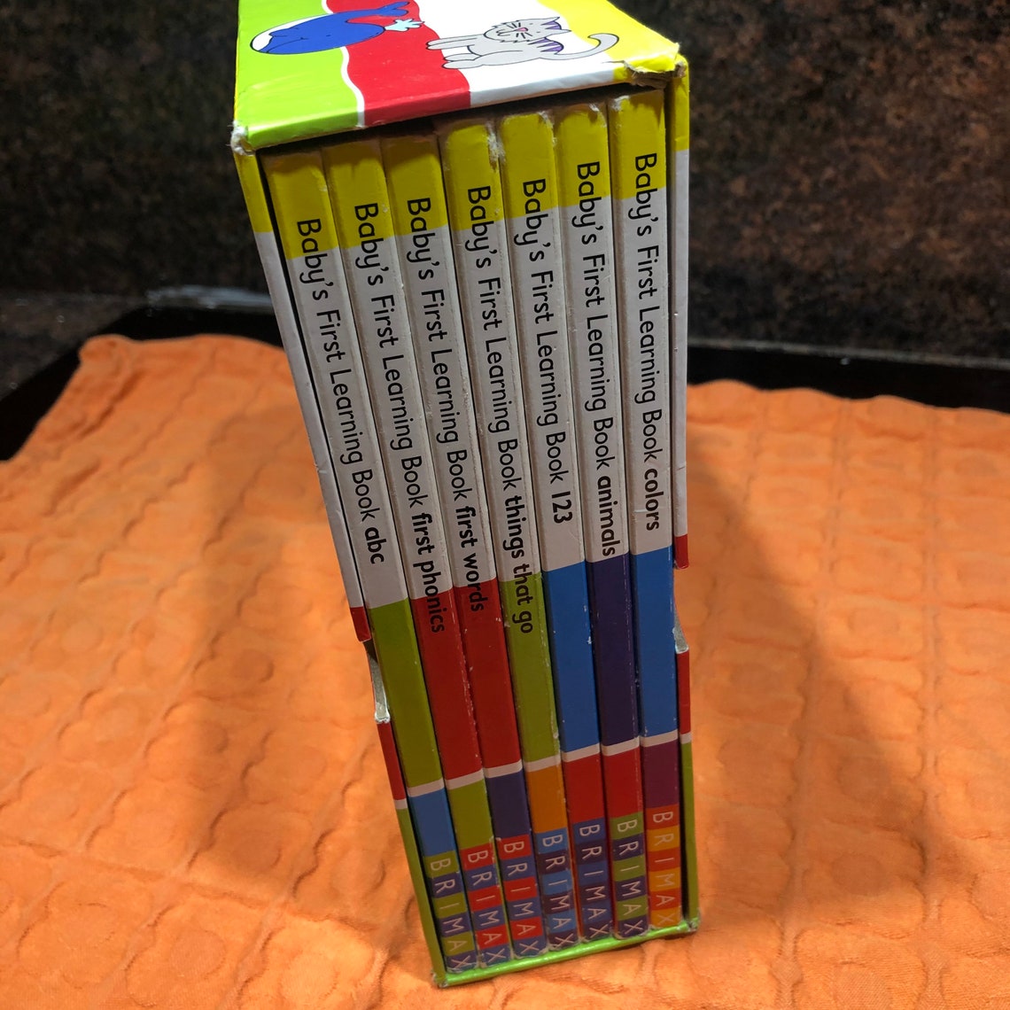 Babys First Learning Box Set 8 Early Learning Concept Board Books in a ...