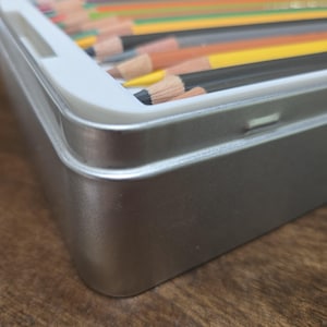 Colored Pencil Storage Box Holds up to 75 Pencils - Etsy
