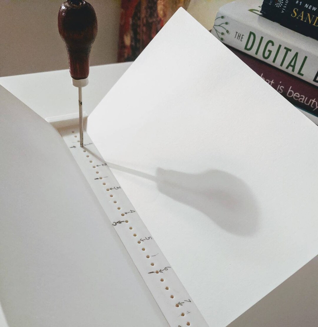 Bookbinding Punch Signature Cradle With Awl. - Etsy