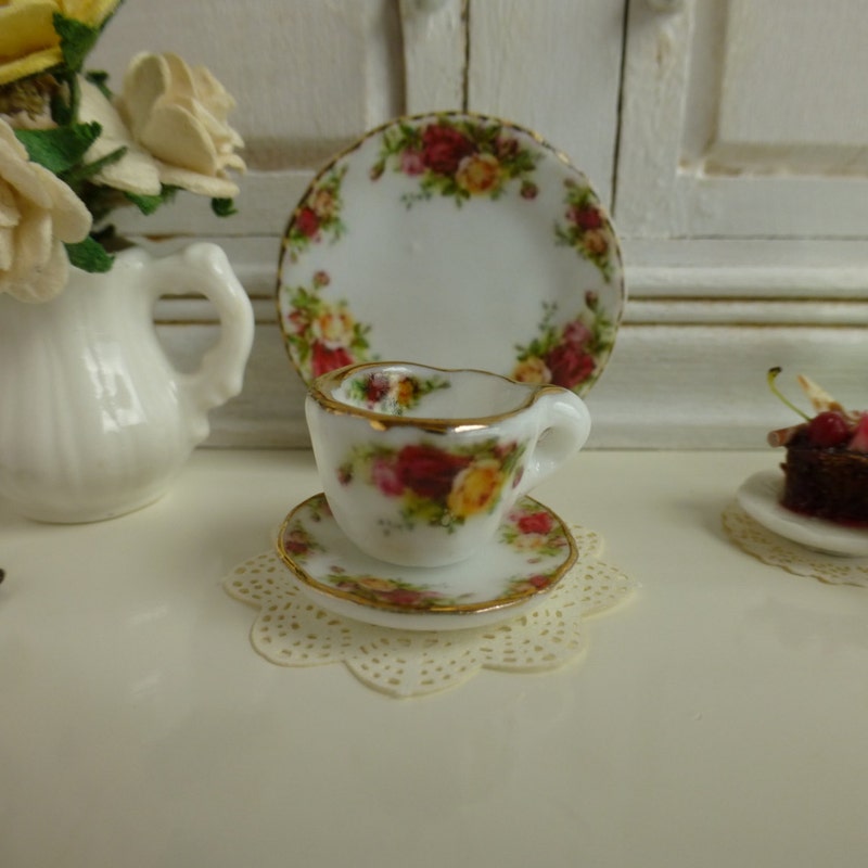 Miniature Teacup - Etsy