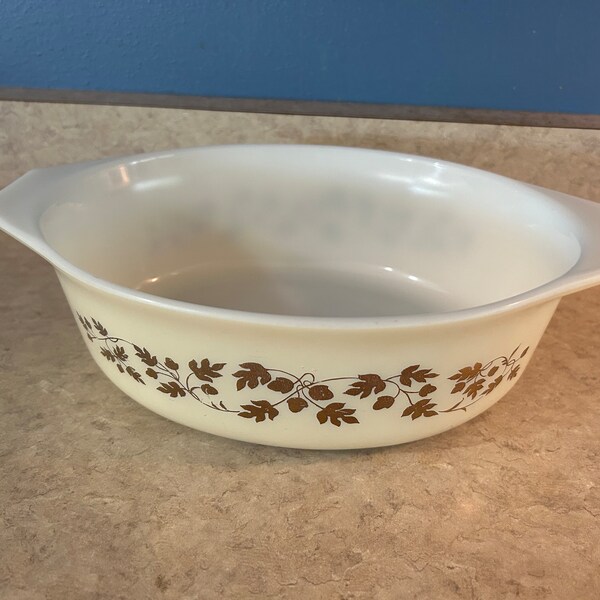 Pyrex Golden Leaf - Etsy