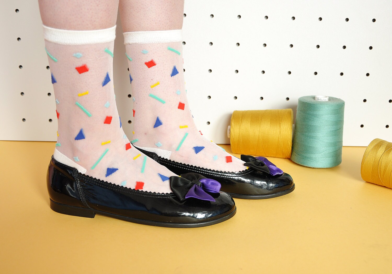 90s Kawaii Flats Cute Flats Ribbon Flats Funky Flats Black Etsy