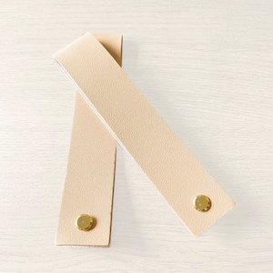 Leather Sign Straps: Set of 2, Wedding, Event Signage Hangers - Etsy ...