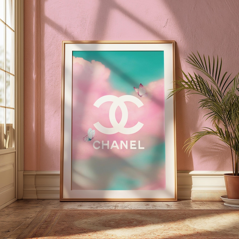 Chanel Wall Canvas - Etsy