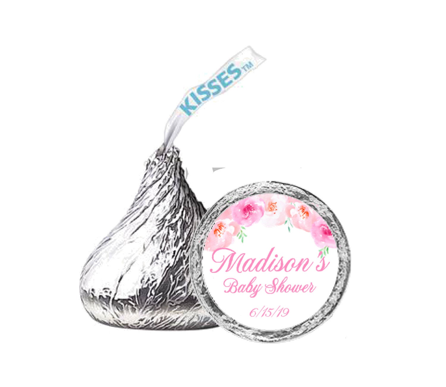 Baby Shower Hershey Kisses® Stickers Labels Baby Shower | Etsy