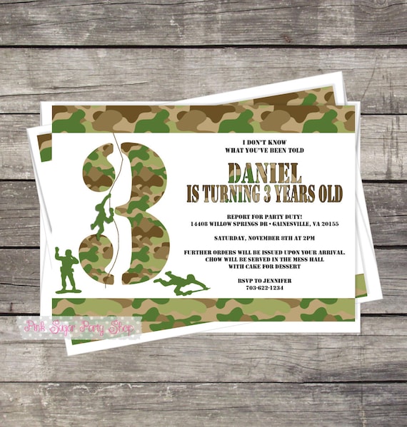 Gi Joe Birthday Supplies