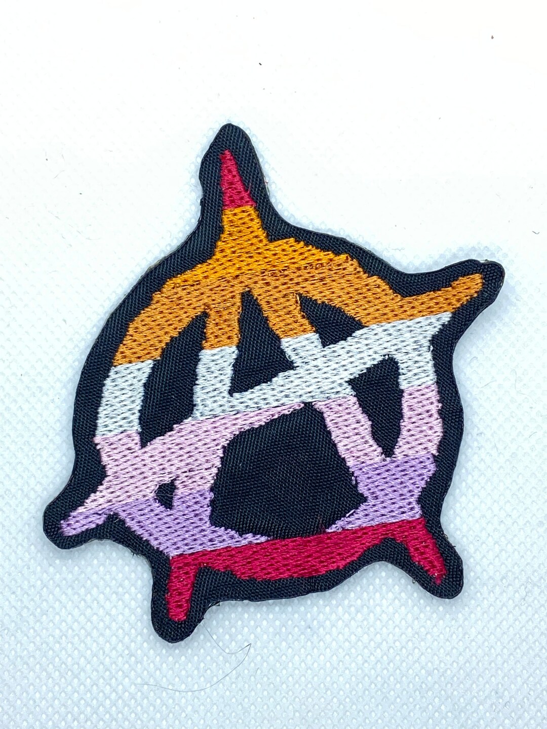 Lesbian Pride Anarchy Aufnäher Bügelbild Aufnäher zum - Etsy.de