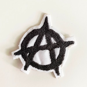 Anarchy Patch, Iron-on Patch, Sew-on Patch, Cyberpunk Patch - Etsy