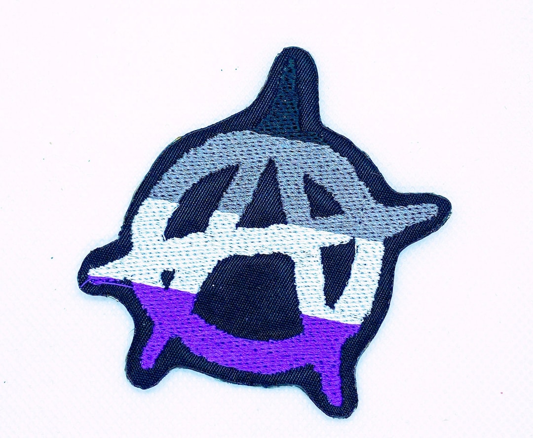Asexual Pride Anarchy Patch, Iron-on Patch, Sew-on Patch - Etsy