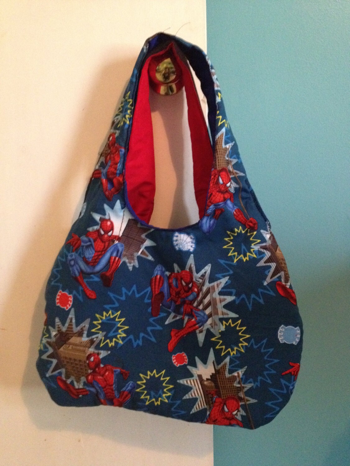 Spider-Man Purse Spiderman Purse Superhero Purse Superhero | Etsy