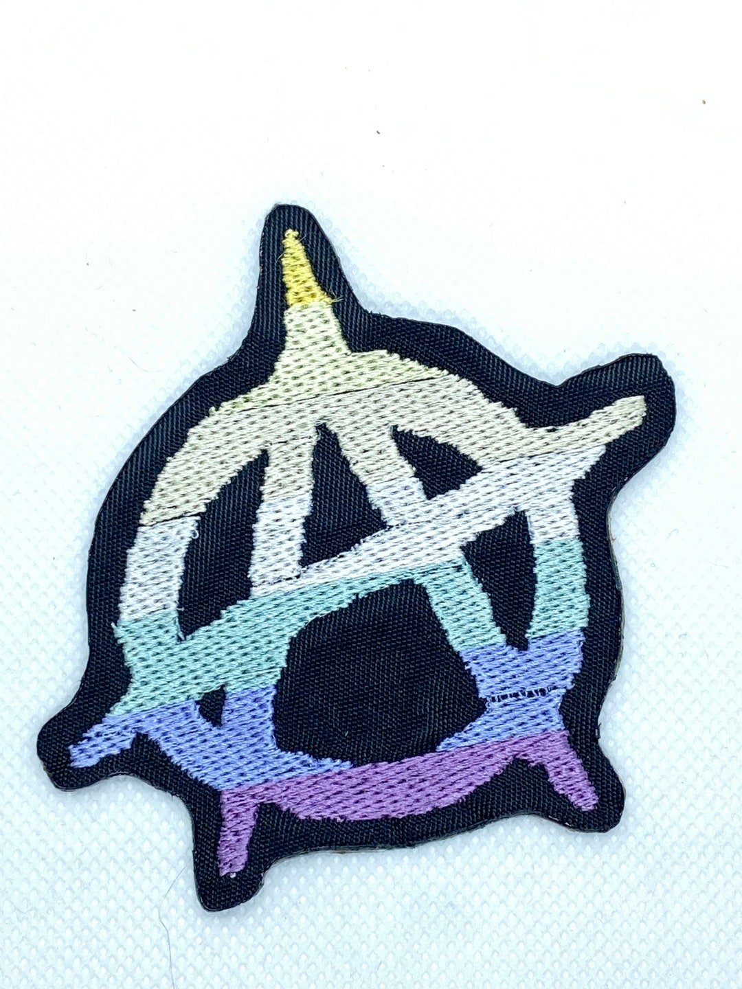 Genderfaun Pride Anarchy Patch, Iron-on Patch, Sew-on Patch - Etsy