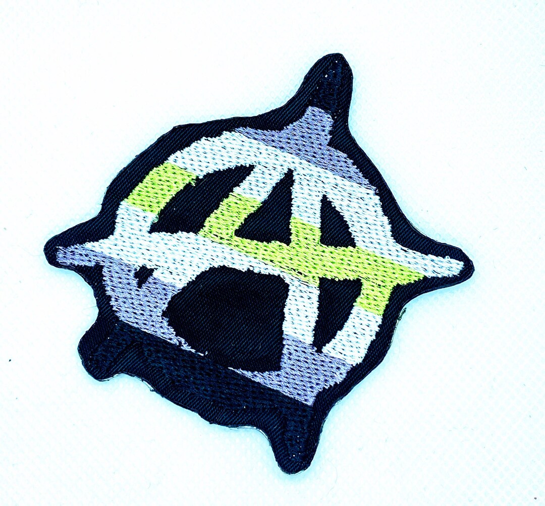 Agender Pride Anarchy Patch, Iron-on Patch, Sew-on Patch - Etsy