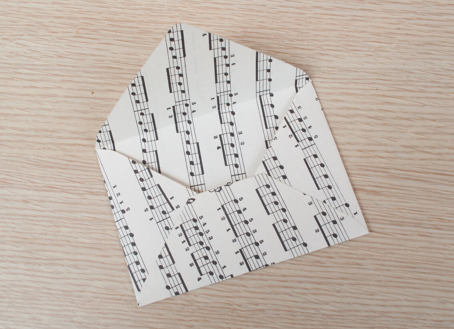 Vintage Music Sheets Envelopes, Wedding Envelopes, Favour Envelopes ...