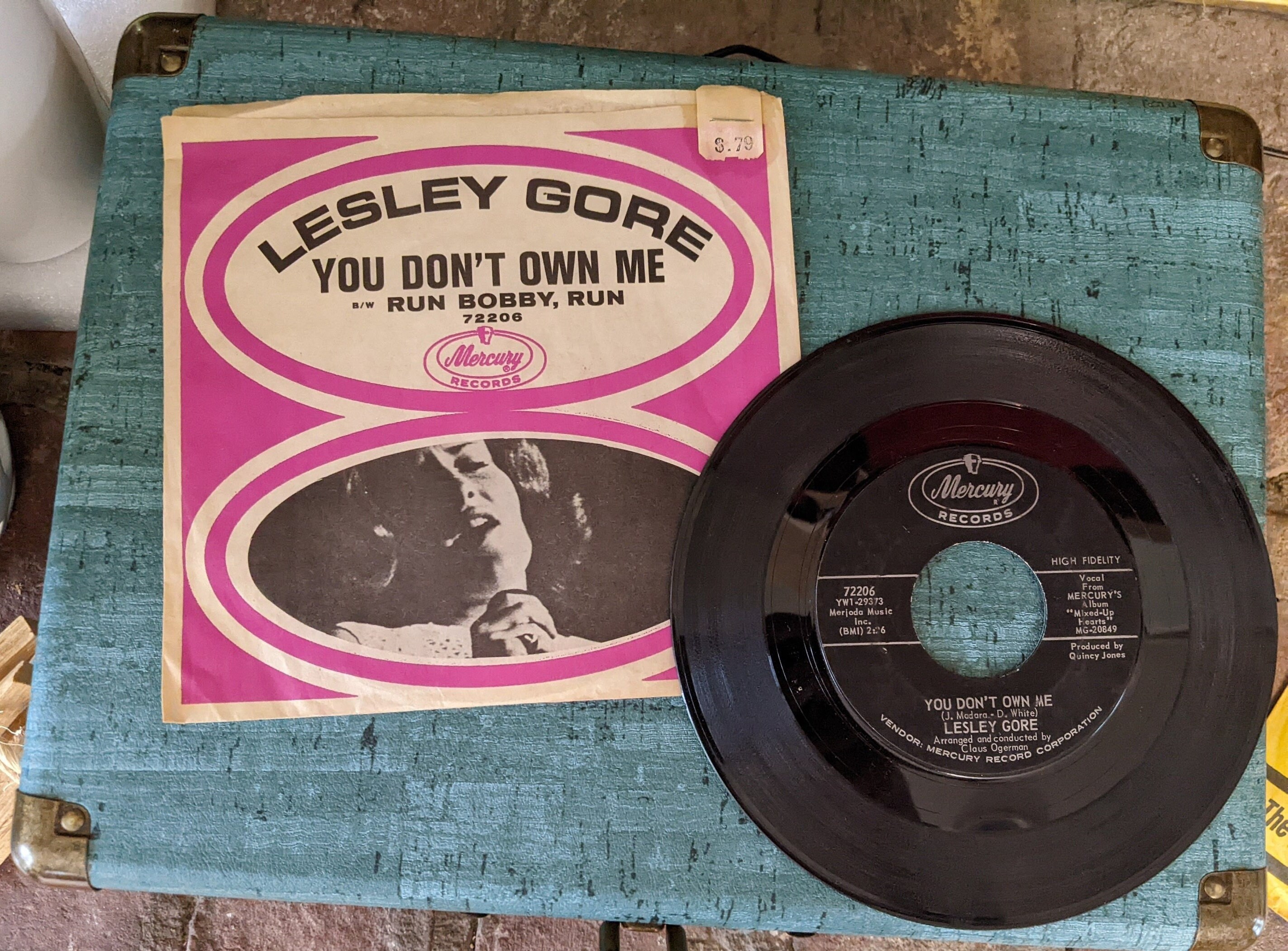 Lesley Gore Quincy Jones Bing Crosby Vinyl Records 7 Inch Single Vinyl ...