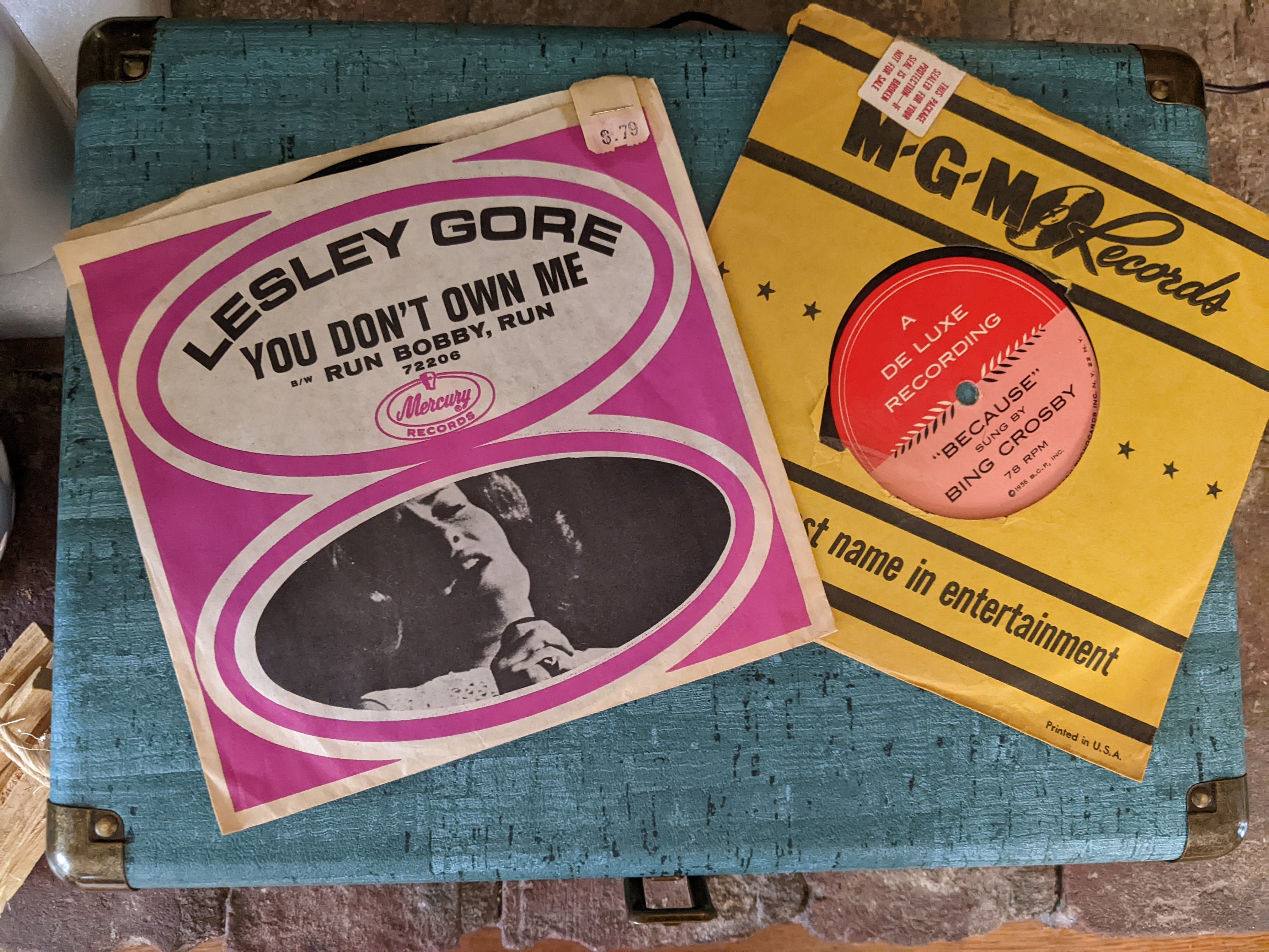 Lesley Gore Quincy Jones Bing Crosby Vinyl Records 7 Inch Single Vinyl ...