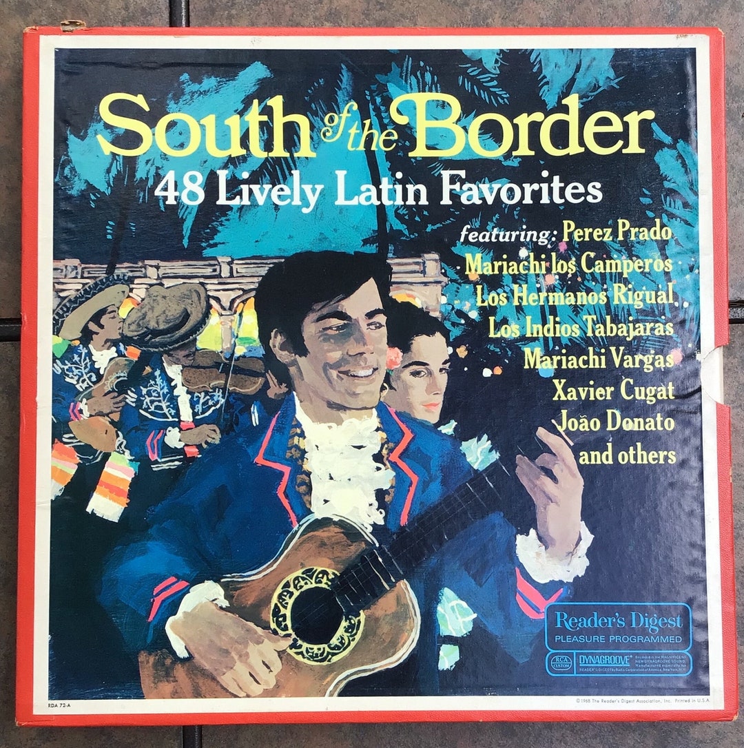 Latin Music Vinyl Record Set South of the Border Vinyl Music Set 48 ...