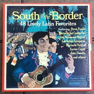 Latin Music Vinyl Record Set South of the Border Vinyl Music Set 48 ...