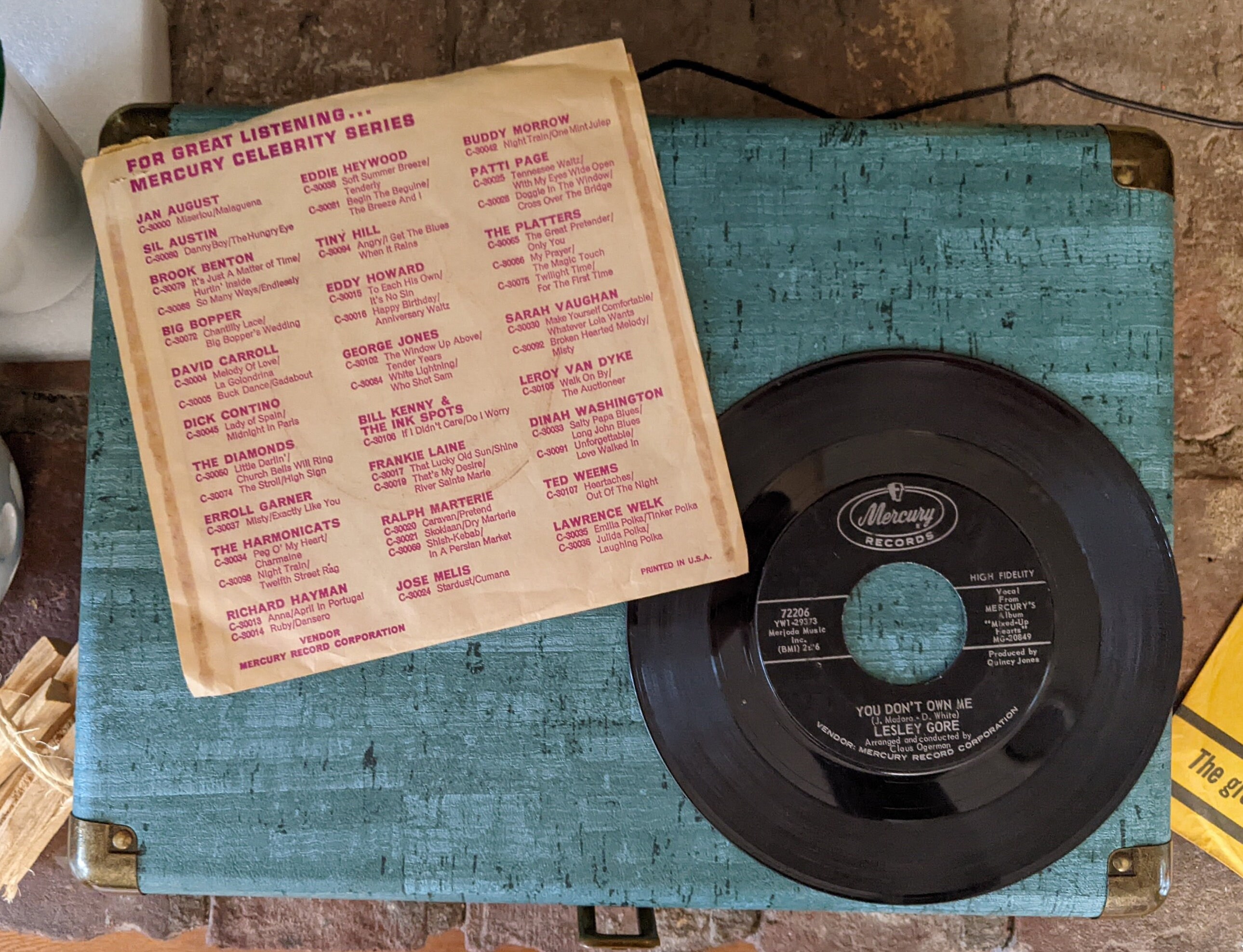 Lesley Gore Quincy Jones Bing Crosby Vinyl Records 7 Inch Single Vinyl ...