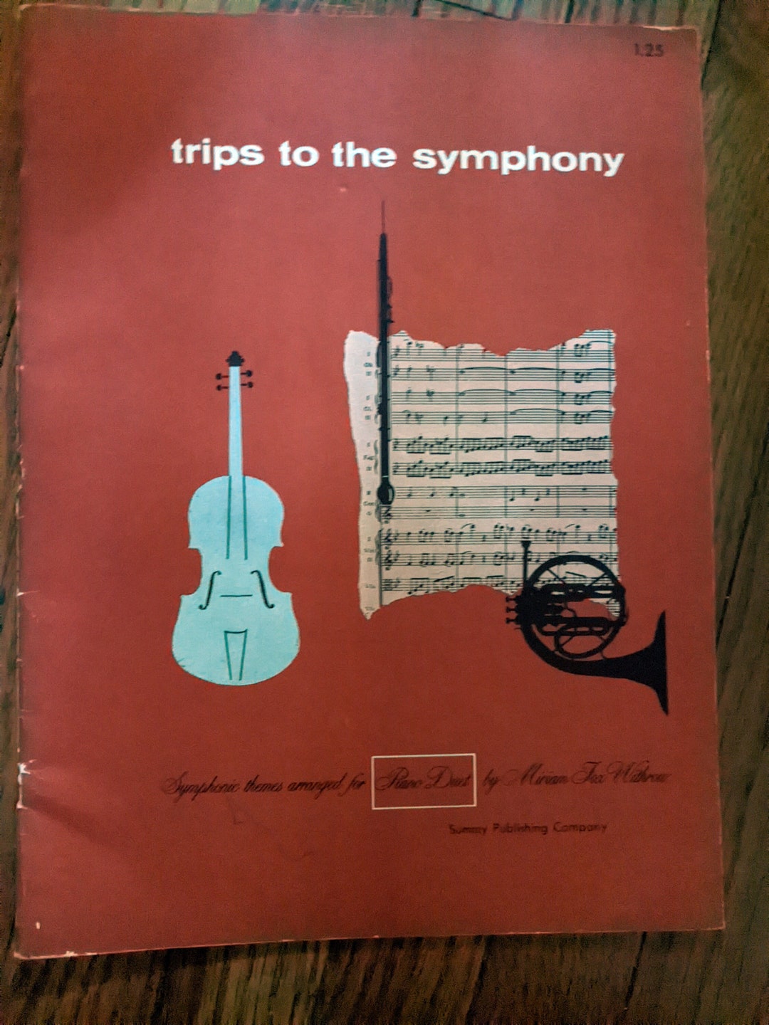 Piano Instruction Book | Symphony Themes and Arrangements | 1956 - Etsy
