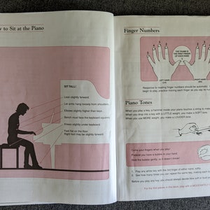 Piano Basics Learn Piano Level 1 Alfred's Piano Library Basic Uses ...