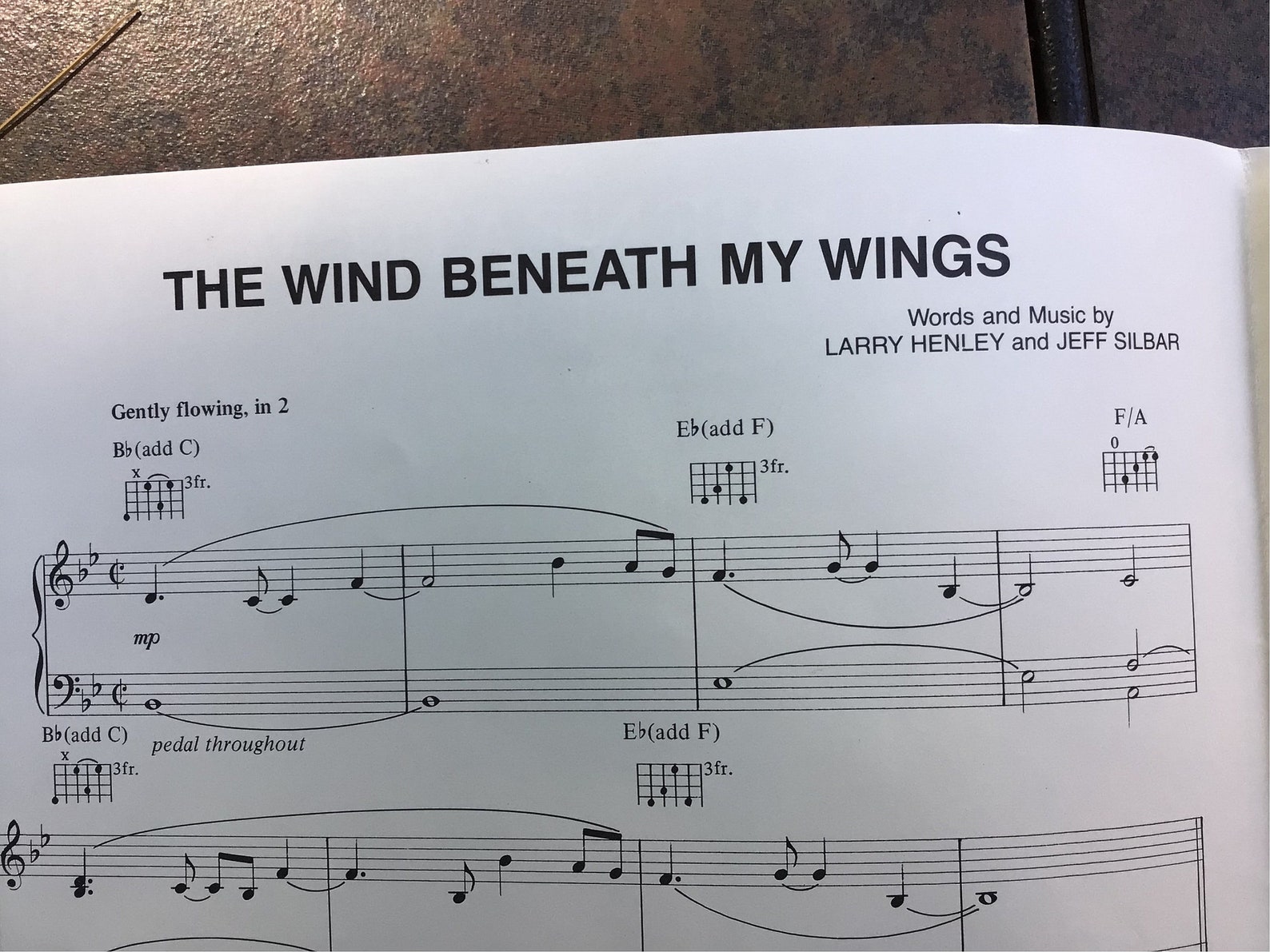 Beaches Soundtrack the Wing Beneath My Wings Bette Midler Vintage Sheet ...
