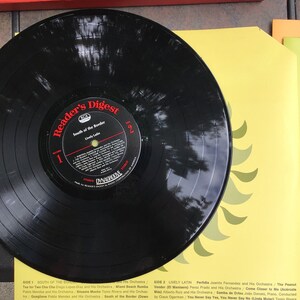 Latin Music Vinyl Record Set South of the Border Vinyl Music Set 48 ...