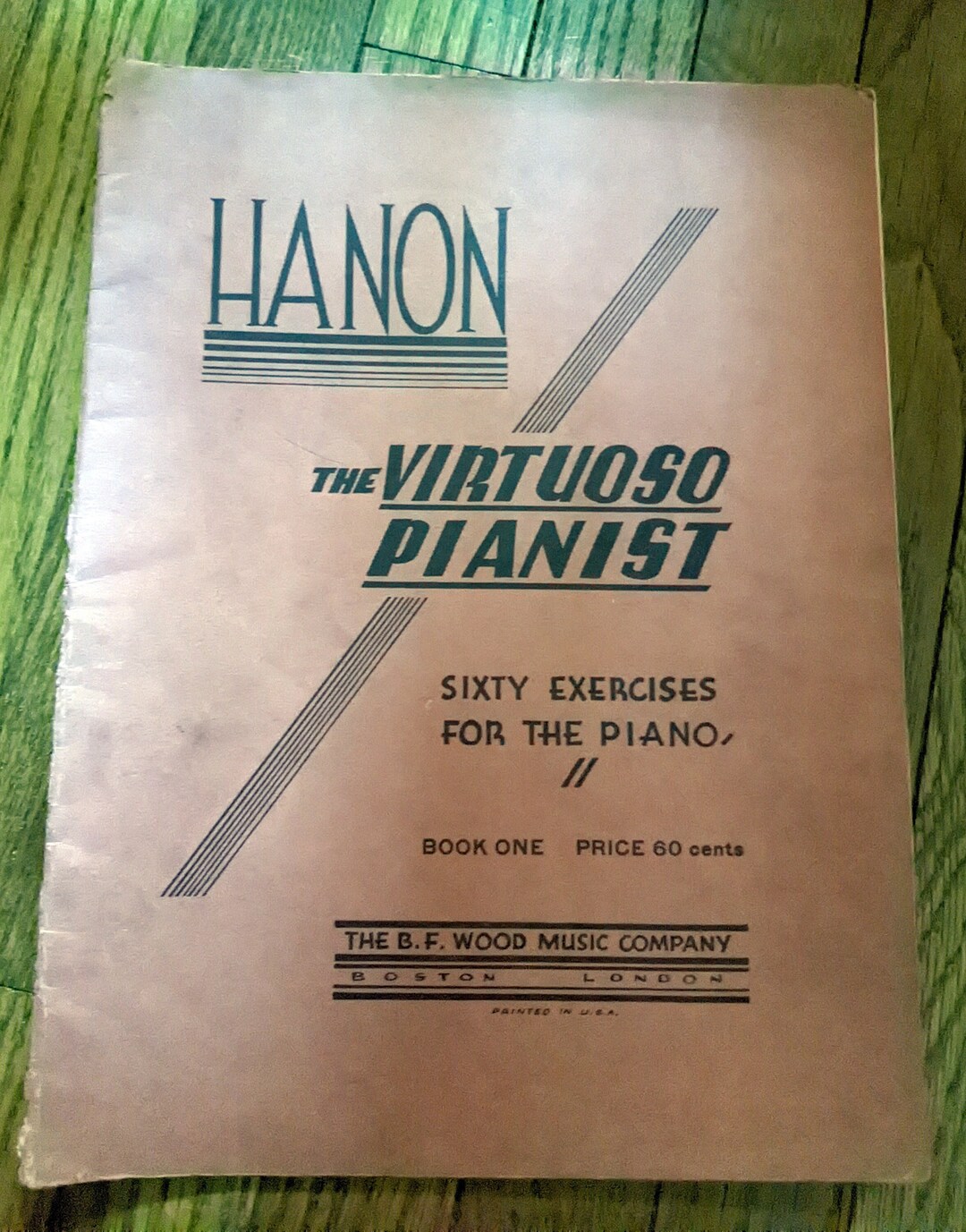 Sheet Music Hanon Piano Exercises the Virtuoso Pianist Book One 60 ...