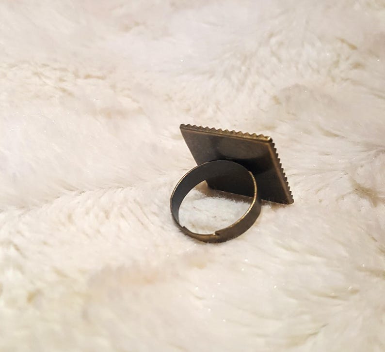 Vintage Drag Race Car Stamp Ring - Etsy