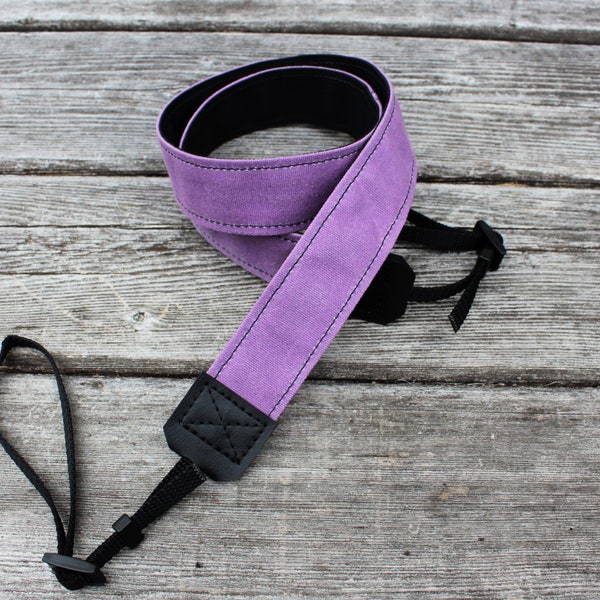 Purple Camera Strap - Etsy