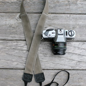 Camera Strap, Dslr Strap, Waxed Canvas Camera Strap, Unisex Camera ...