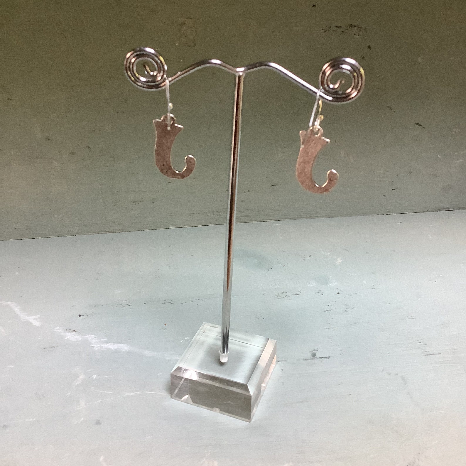 Initial Earrings Letter Jewellery Initial J Earrings J - Etsy