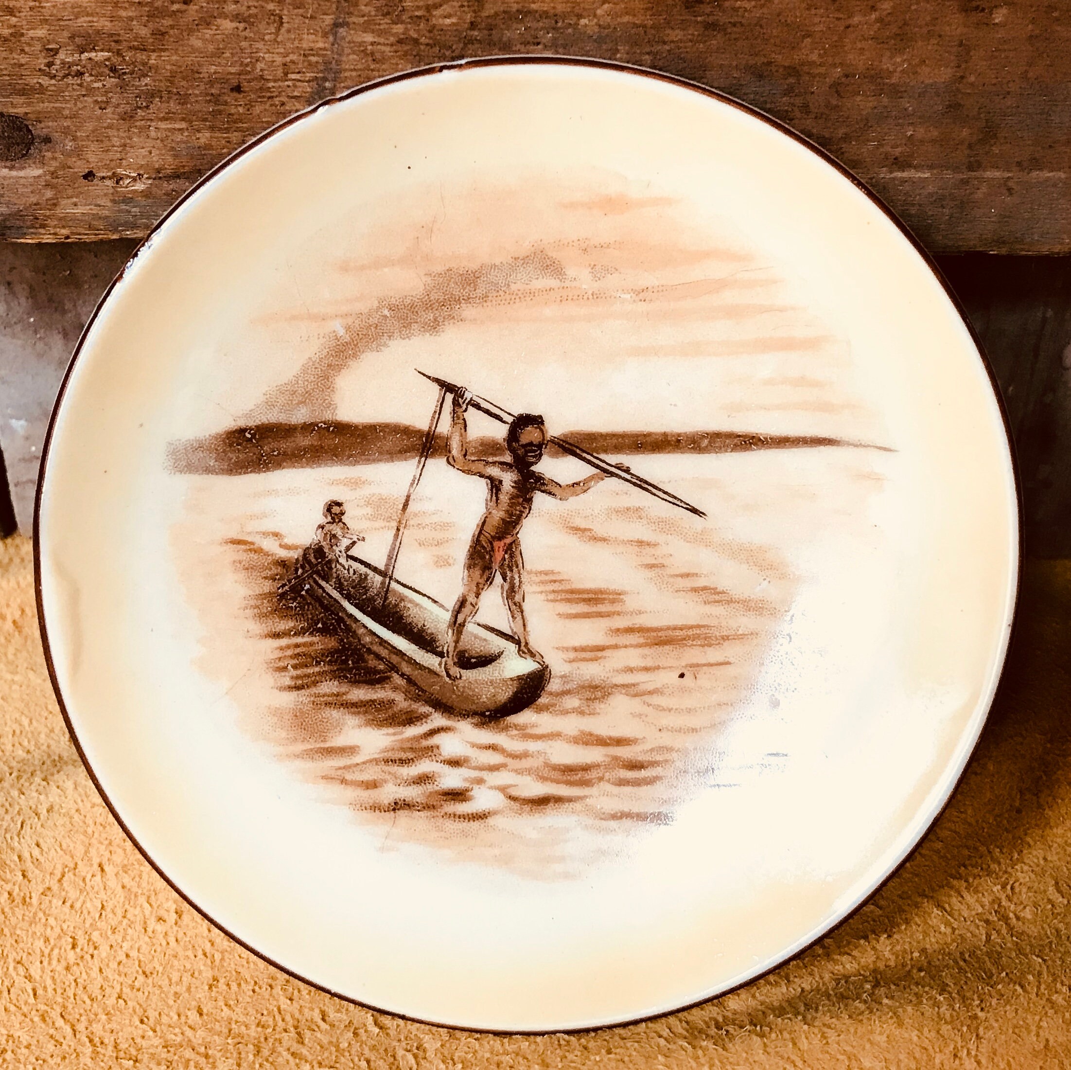 Brownie Downing Australian Aboriginal Art Plates - Etsy