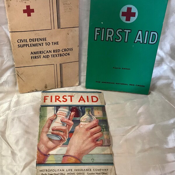 First Aid Book - Etsy