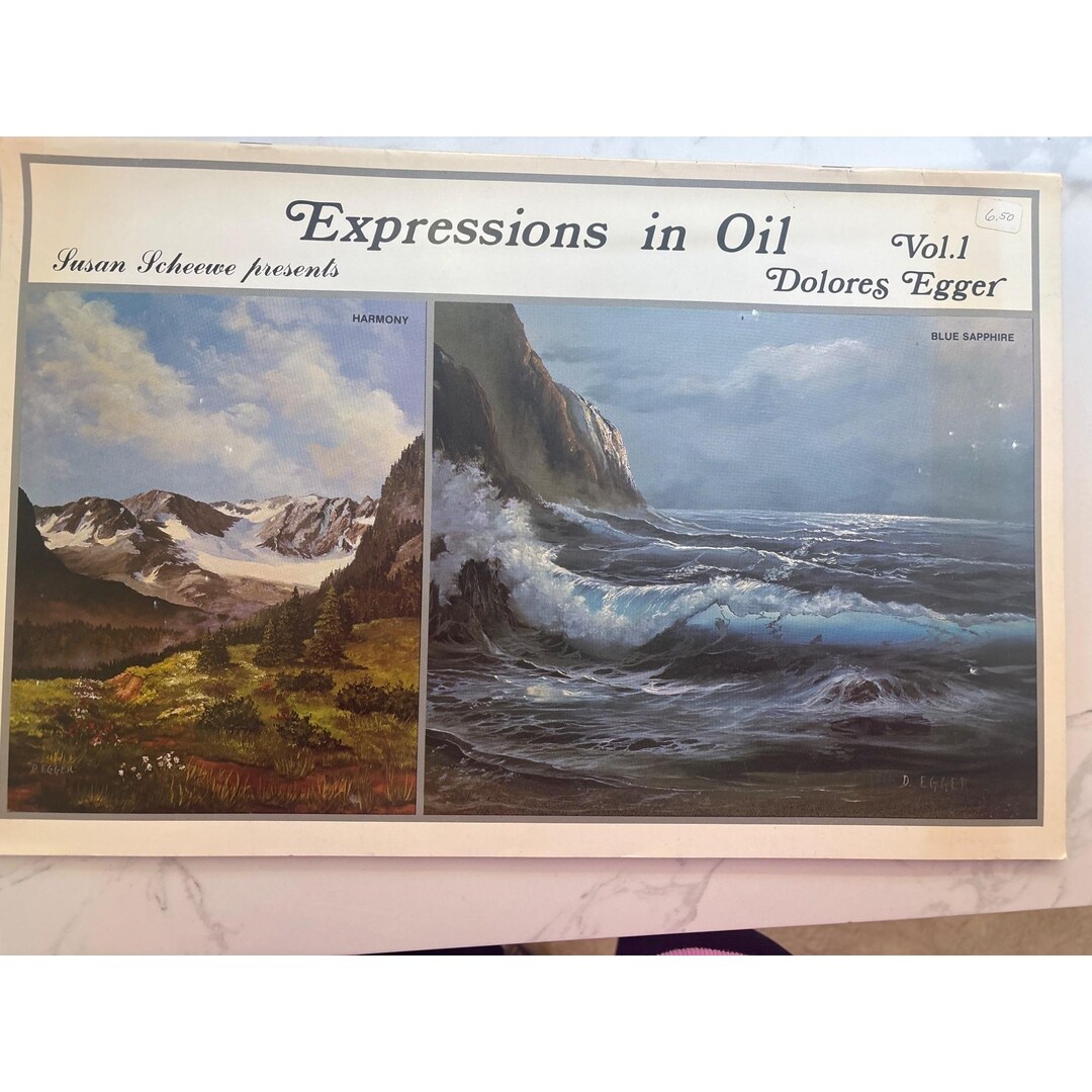 Expressions in Oil Vol. 1 by Dolores Egger Painting Instruction Book - Etsy