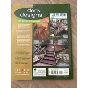 Deck Designs: Great Ideas From Top Deck Designers by Steve Cory - Etsy
