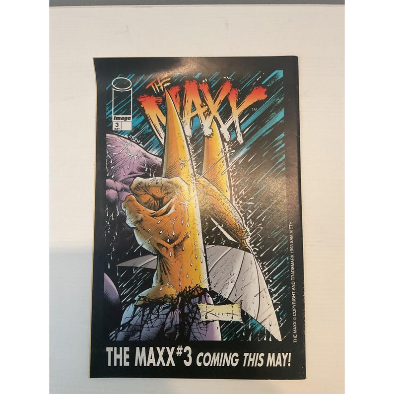 The Maxx #2 April 1993 Image Comics Sam Kieth Rare Vintage Comic Book ...