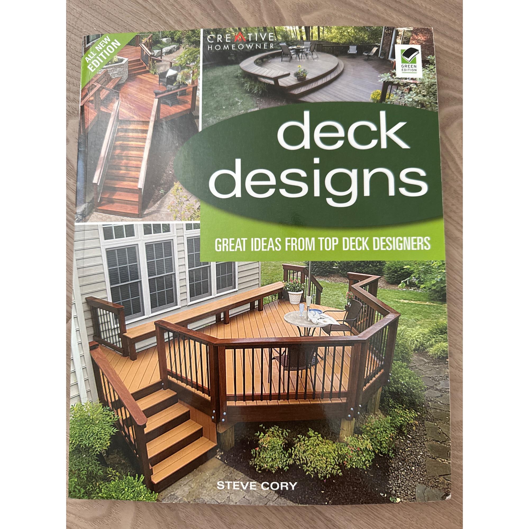Deck Designs: Great Ideas From Top Deck Designers by Steve Cory - Etsy