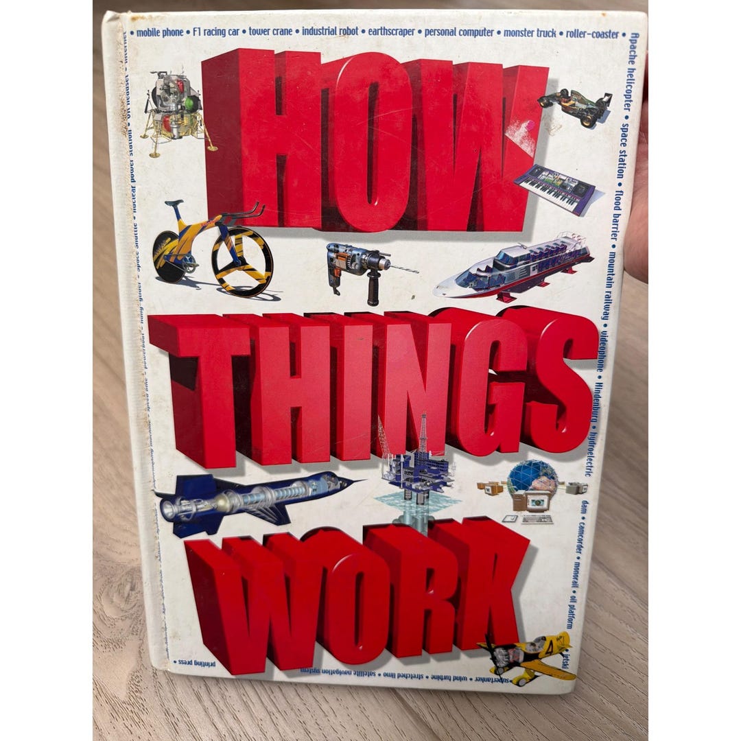 How Things Work Hardcover Book by Dempsey Parr 2000 Illustrated ...
