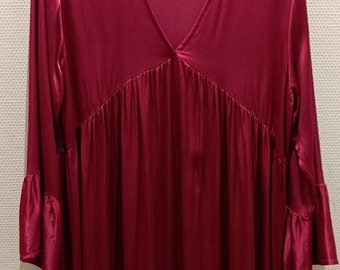 Silk Trapeze Dress - Etsy