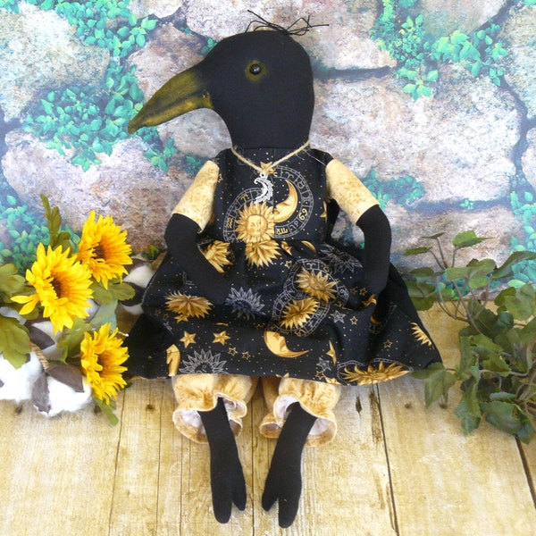Stuffed Crow - Etsy