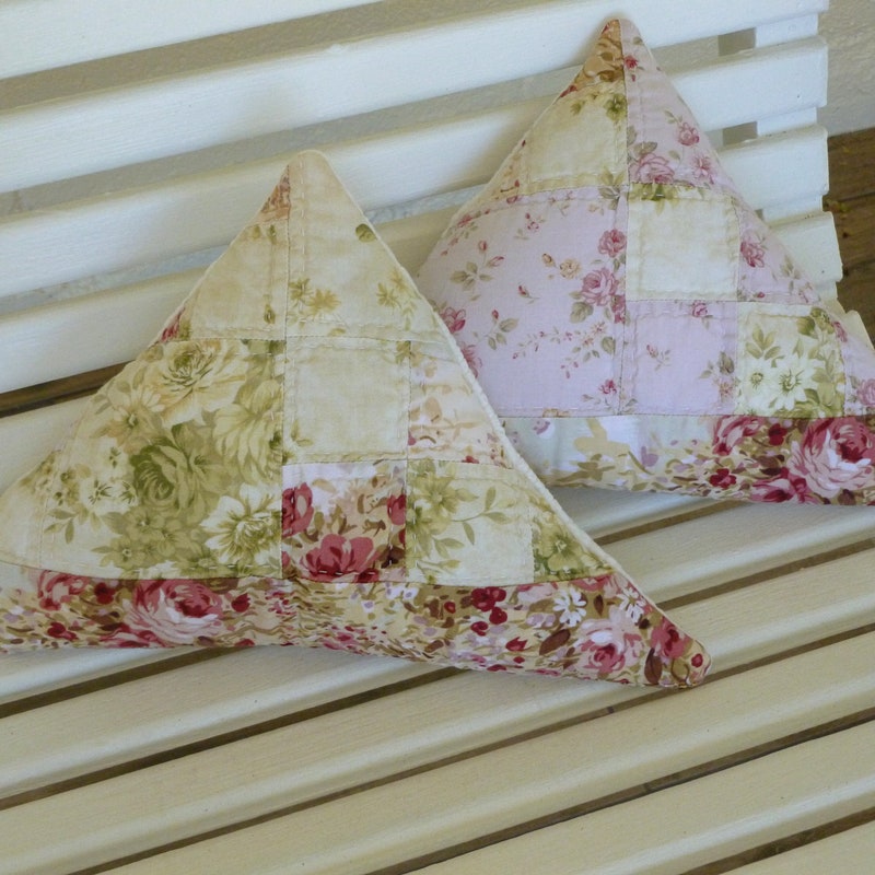 Triangle Pillow - Etsy