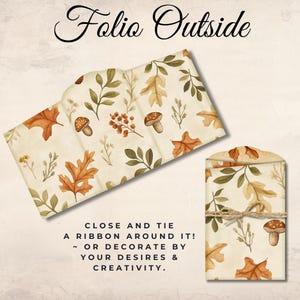 Fall Autumn Junk Journal Folio | Vintage Printable Woodland ...