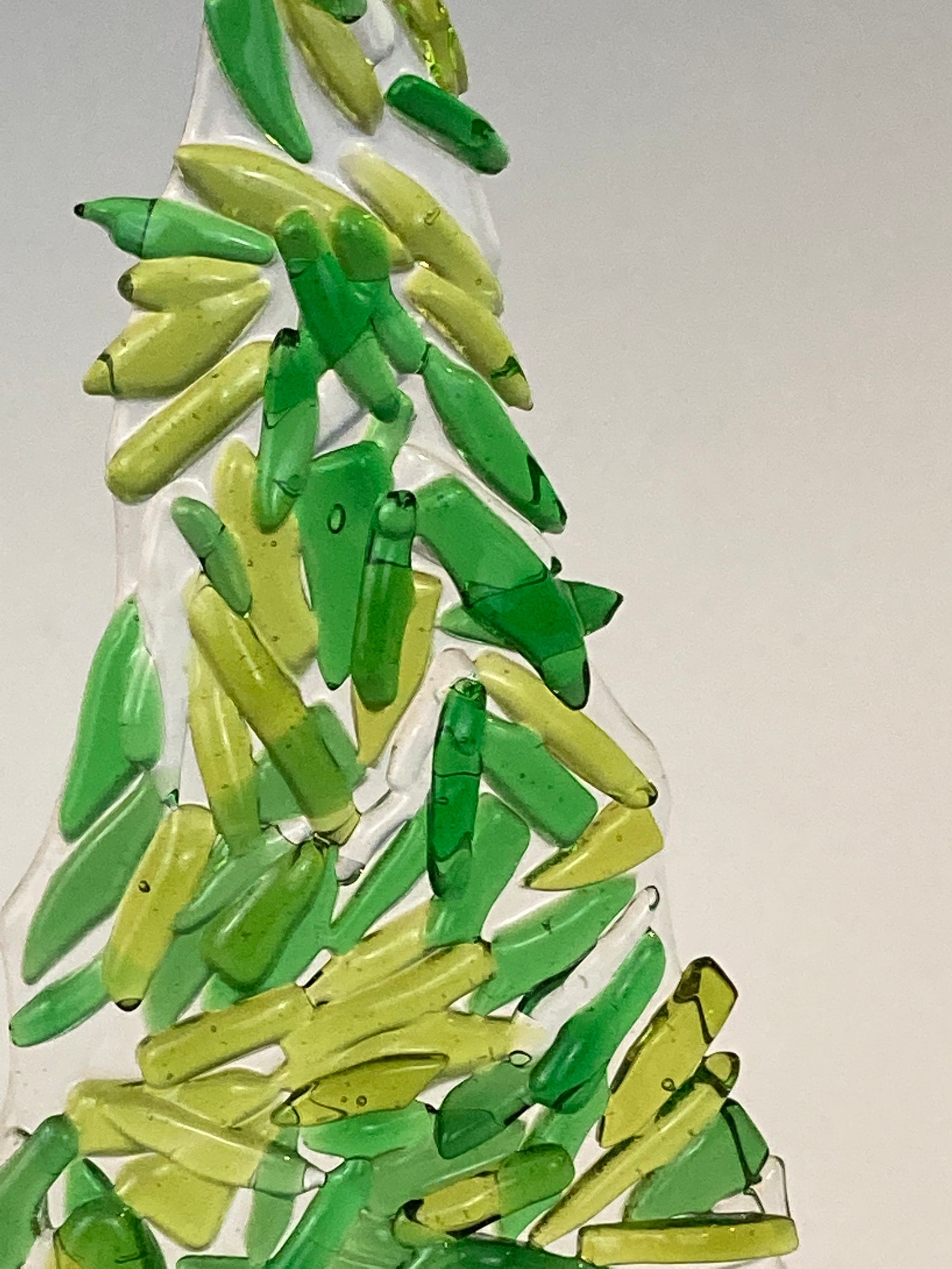 Small Dazzling Fused Glass Holiday Tree - Etsy