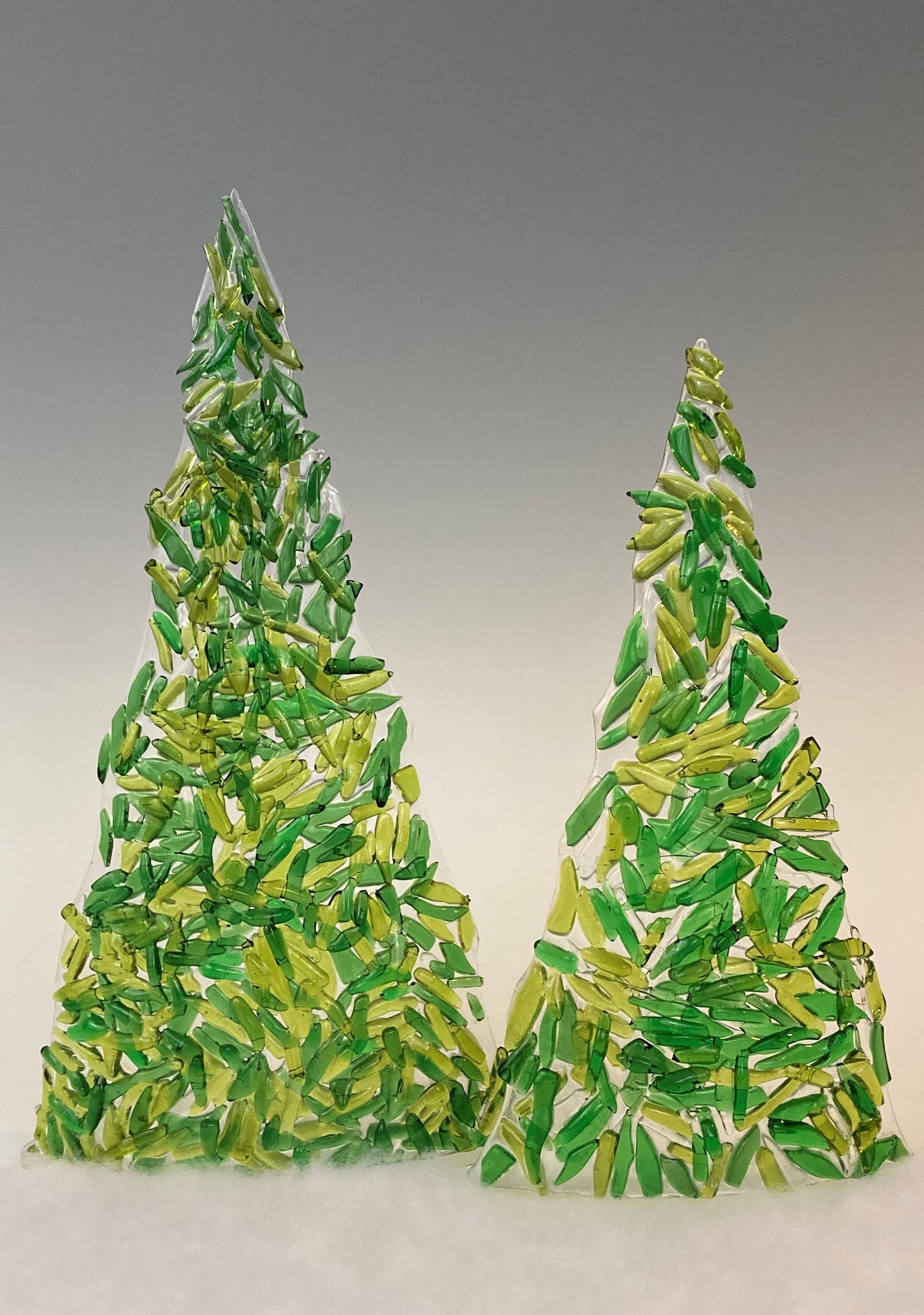 Small Dazzling Fused Glass Holiday Tree - Etsy