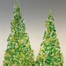 Small Dazzling Fused Glass Holiday Tree - Etsy