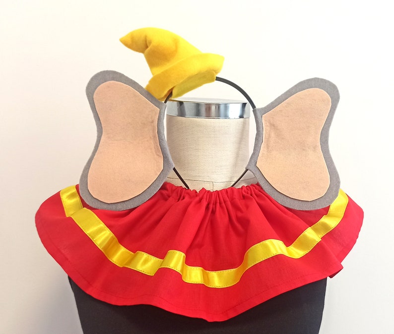 Flying Elephant Dumbo Collar and Hat Dumbo Dress Up Dumbo - Etsy