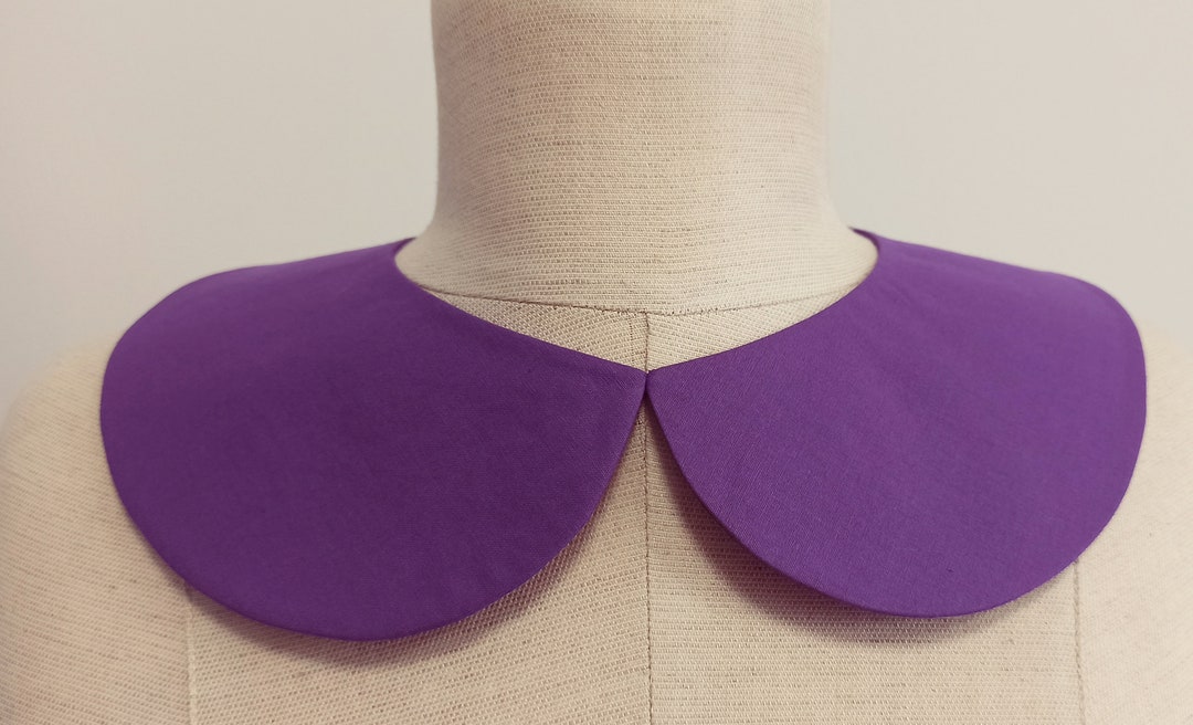 Purple Detachable Collar, Halloween Purple Collar, Purple Witch , Peter ...
