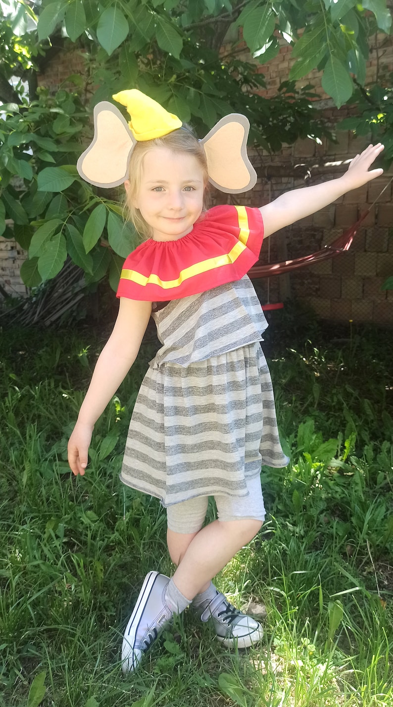 Flying Elephant Dumbo Collar and Hat Dumbo Dress Up Dumbo - Etsy