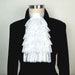 Lace Jabot Victorian Jabot White Jabot Collar Pirate - Etsy